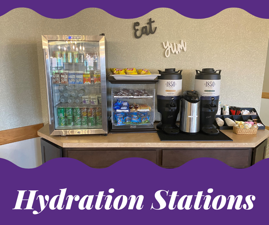 Say Hello to Our Hydration Stations | Grace Management, Inc.